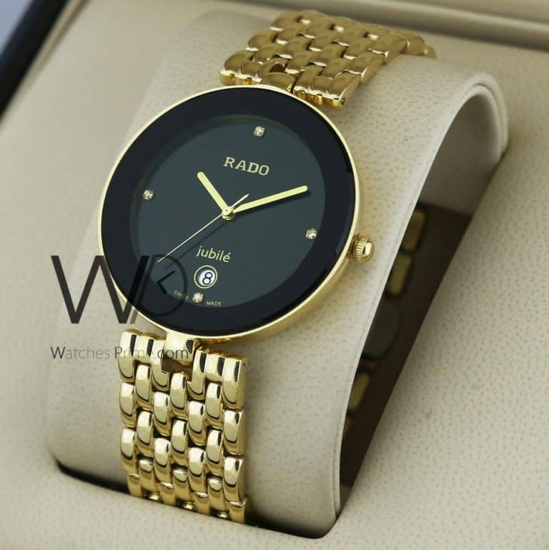 Rado Watch for Men with Black Dial | Watches Prime