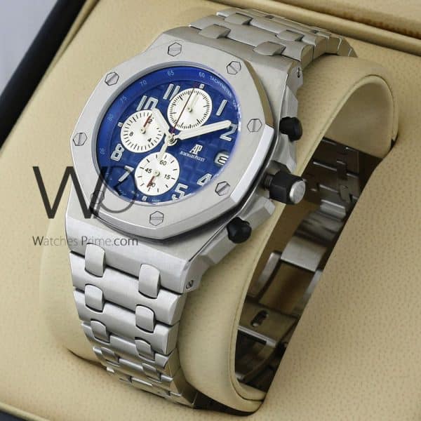 AUDEMARS PIGUET CHRONOGRAPH WATCH BLUE | Watches Prime