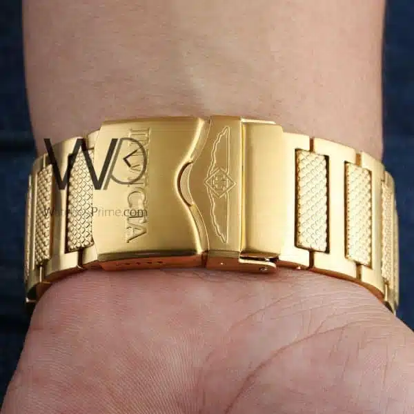 INVICTA MARVEL IRON MAN CHRONOGRAPH WATCH GOLD WITH STAINLESS STEEL ...