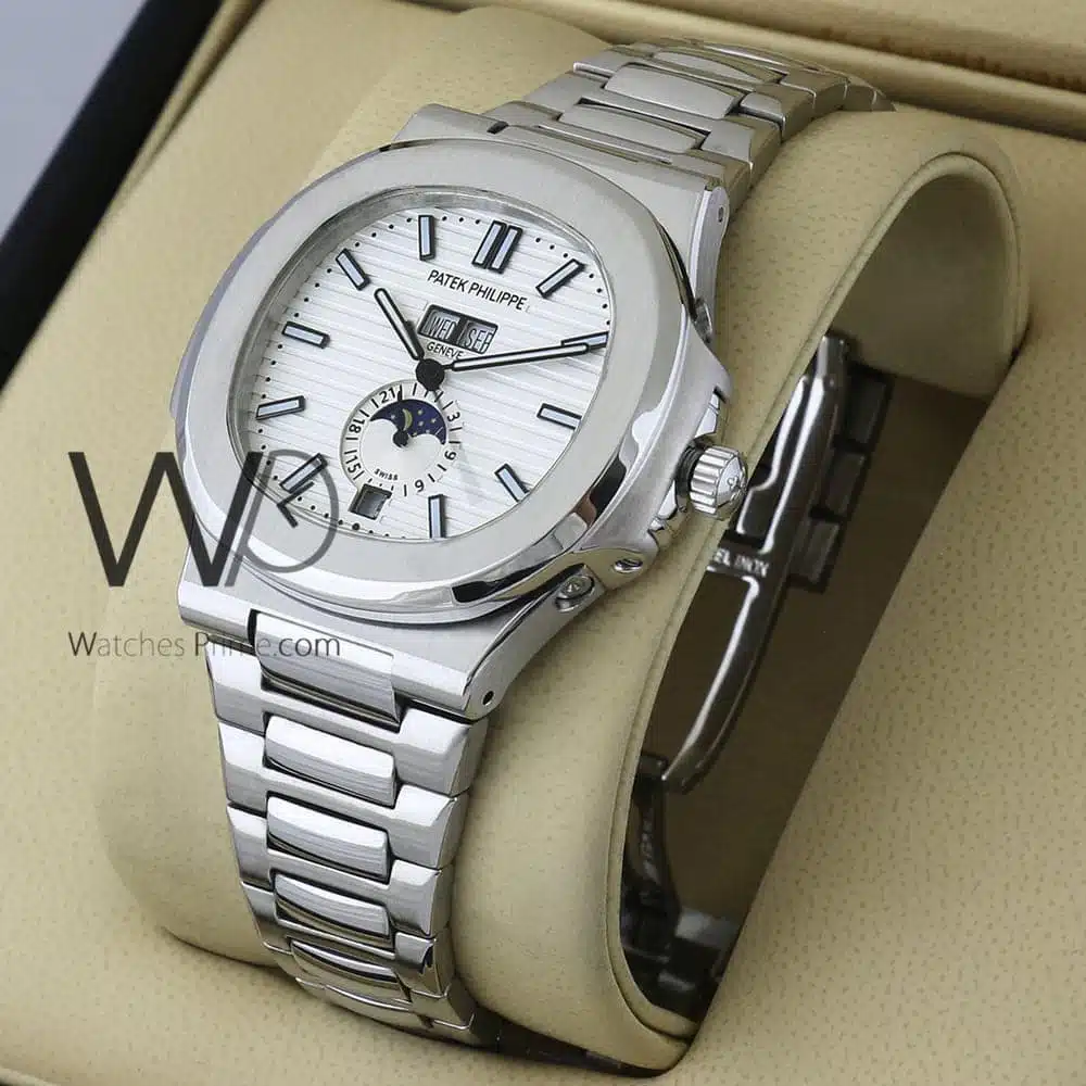 PATEK PHILIPPE WATCH STAINLESS STEEL BELT | Watches Prime