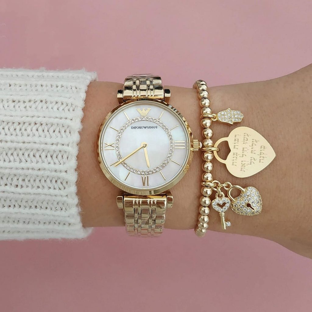 Emporio Armani Watch Gianni T-bar AR1907 | Watches Prime