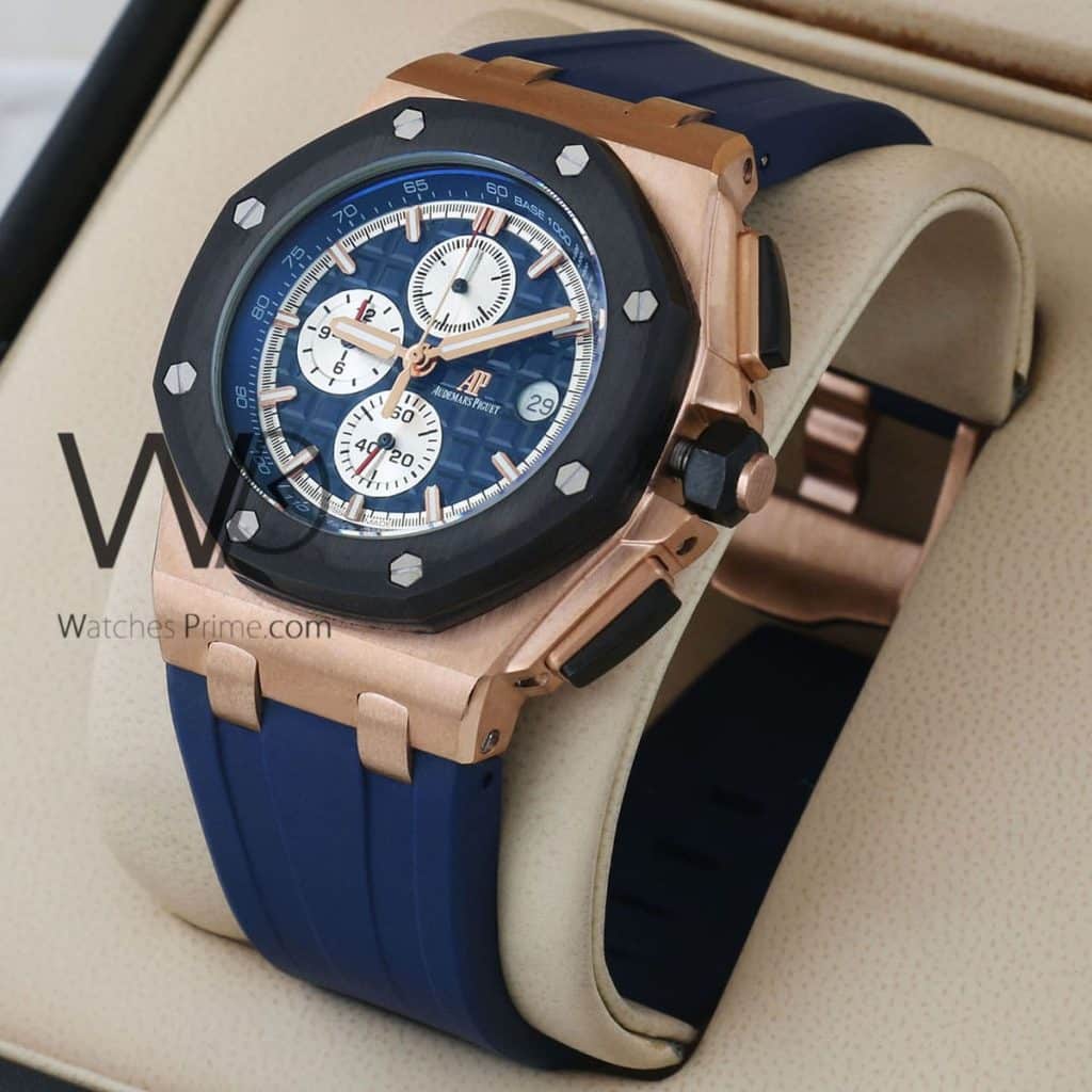 Audemars Piguet Blue Watch Blue Rubber Belt | Watches Prime