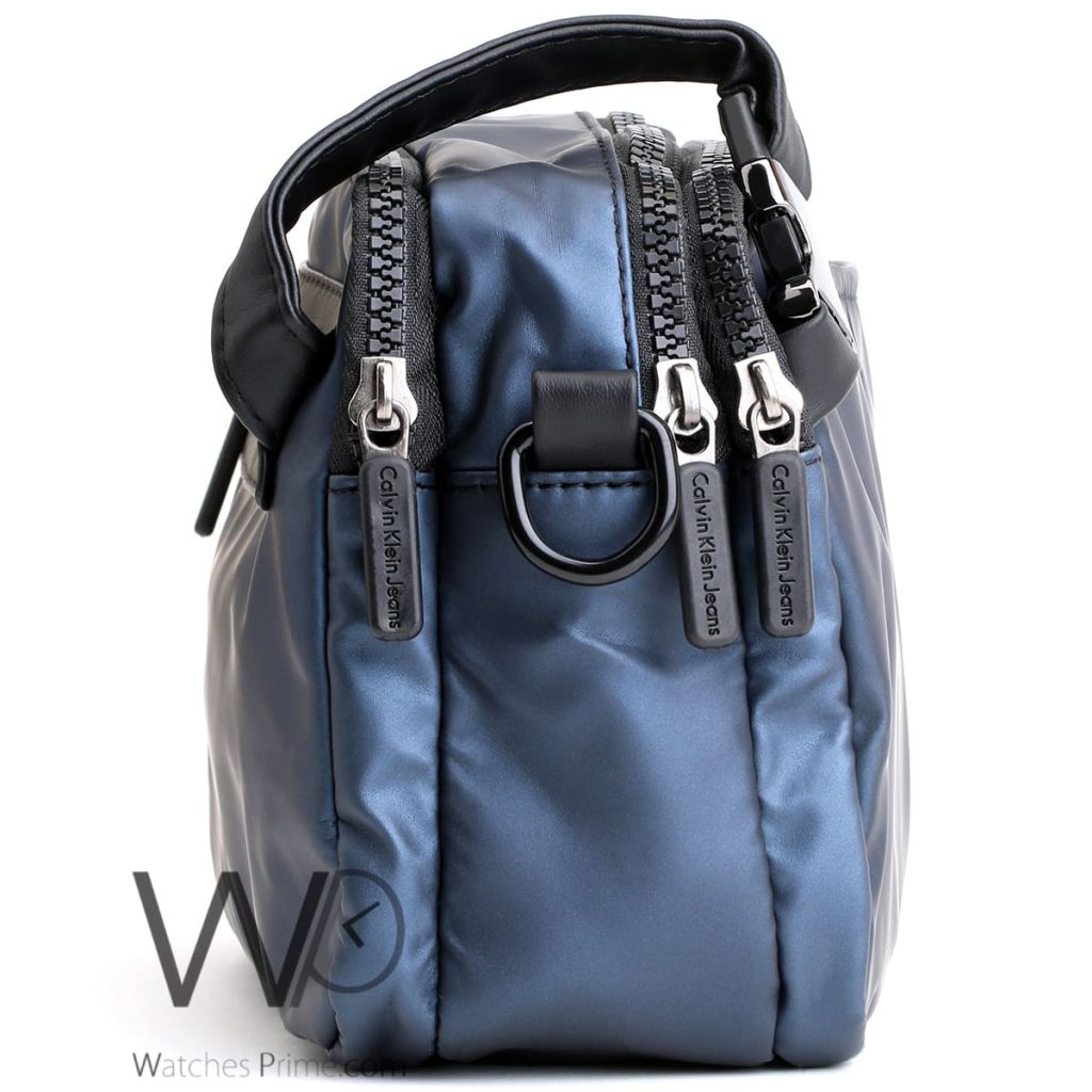 Calvin Klein CK blue Handbag for men | Watches Prime