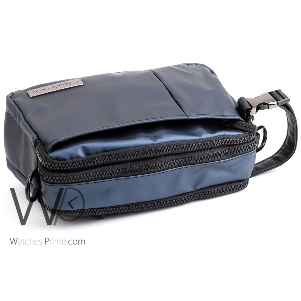 Calvin Klein CK blue Handbag for men | Watches Prime