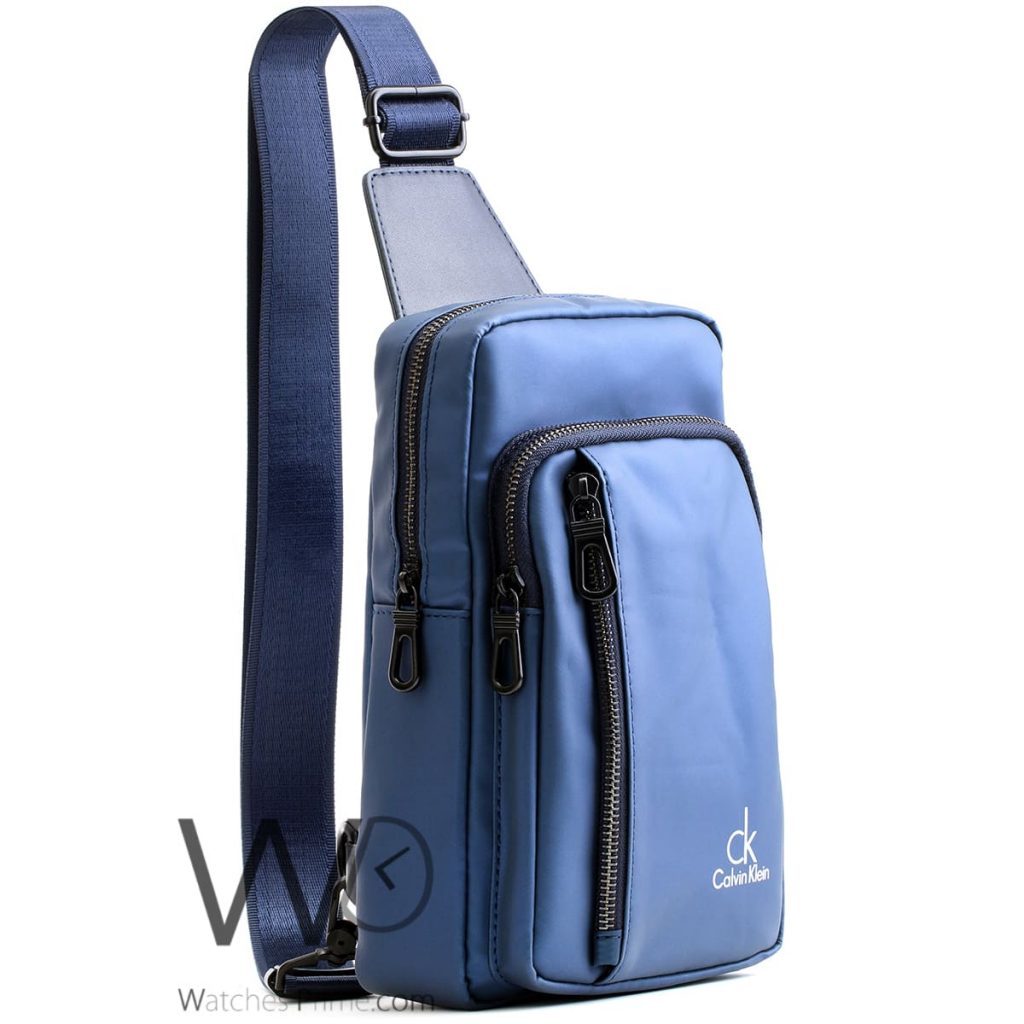 Calvin Klein CK blue Shoulder Bag | Watches Prime