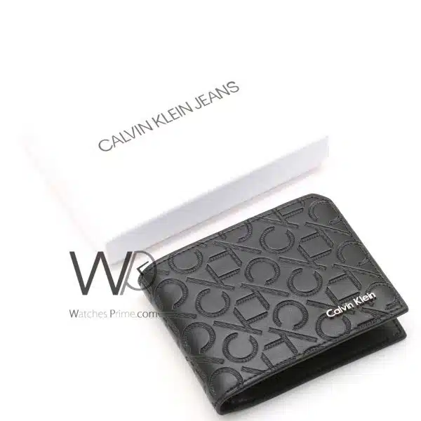 Calvin klein CK black wallet for men | Watches Prime