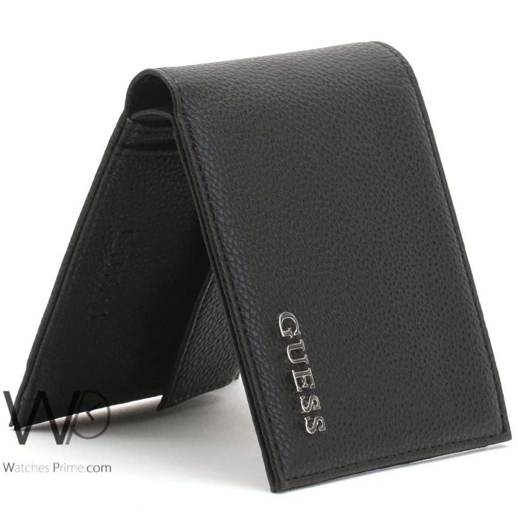 Guess black wallet for men | Watches Prime