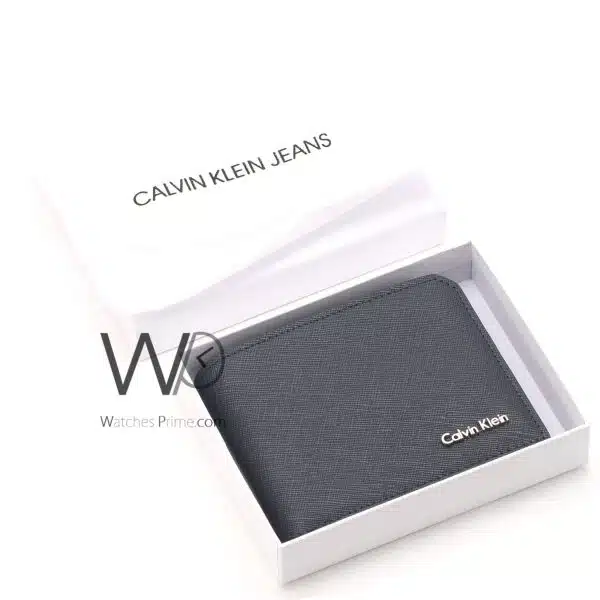 Calvin Klein CK for men wallet Navy blue | Watches Prime