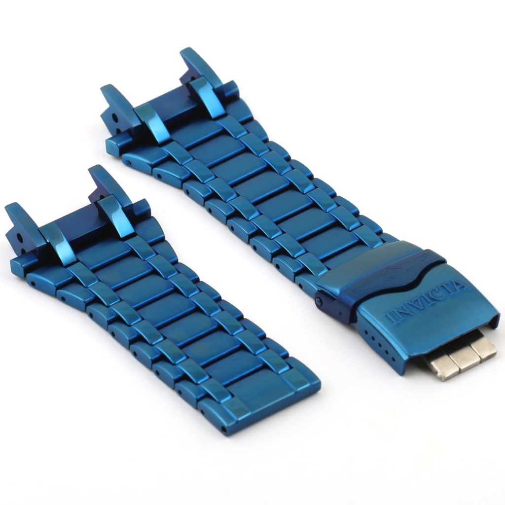 Invicta Blue Stainless Steel Watch Strap | Watches Prime
