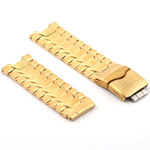 Invicta Stainless Steel Gold Watch Strap | Watches Prime