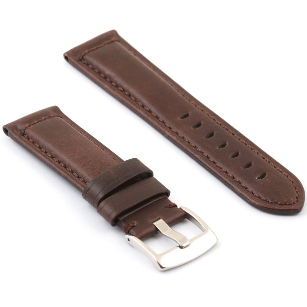 Leather brown watch strap | Watches Prime