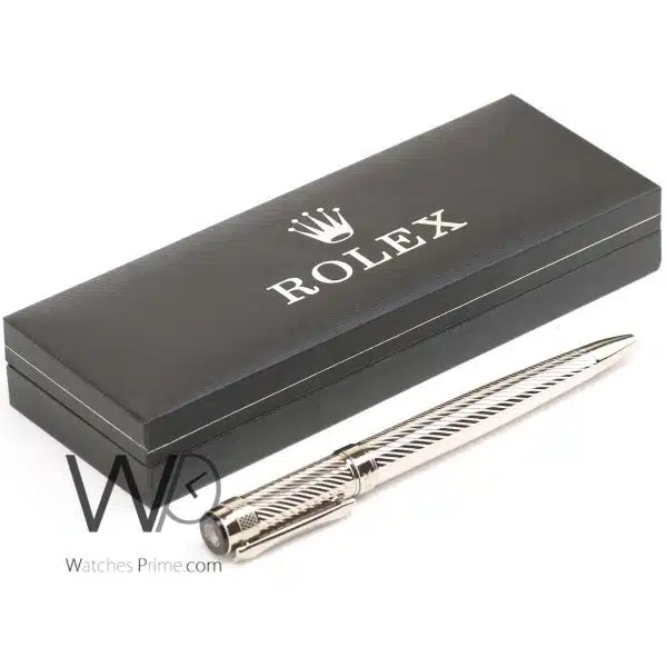 Rolex ball point ink pen silver | Watches Prime