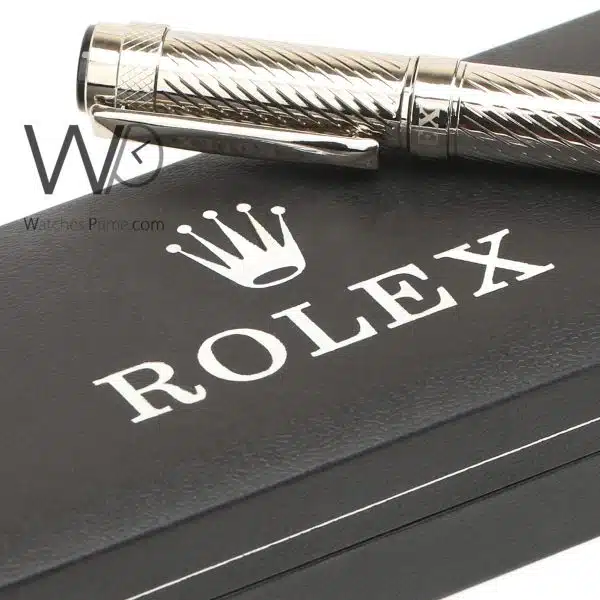 Rolex ball point ink pen silver | Watches Prime