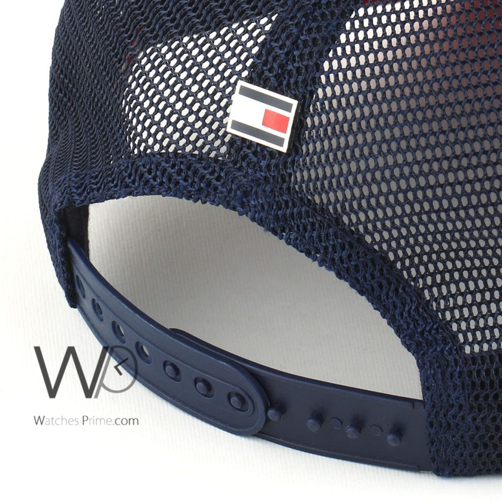 Tommy Hilfiger cap for men white and blue | Watches Prime