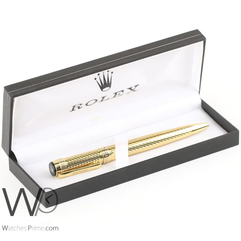 Rolex ball point ink pen gold | Watches Prime