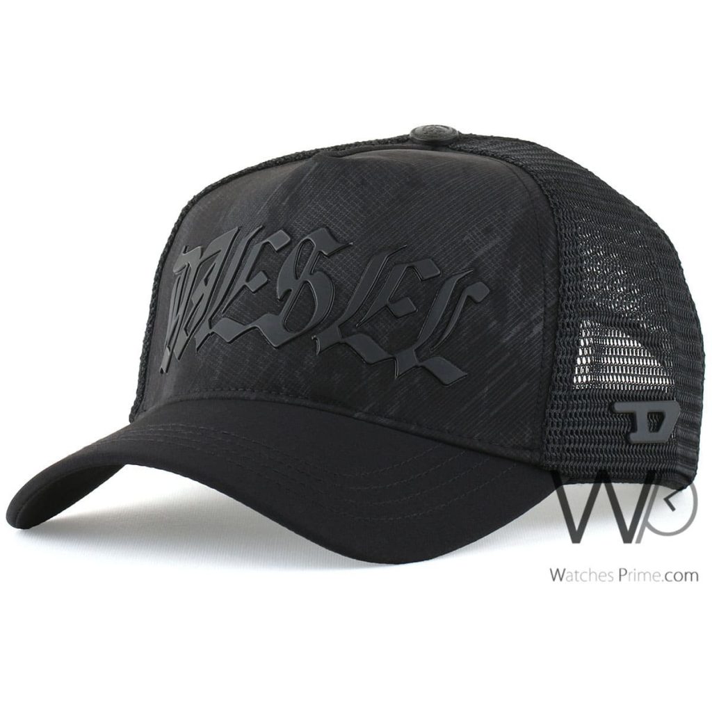 Diesel baseball cap Black for men | Watches Prime