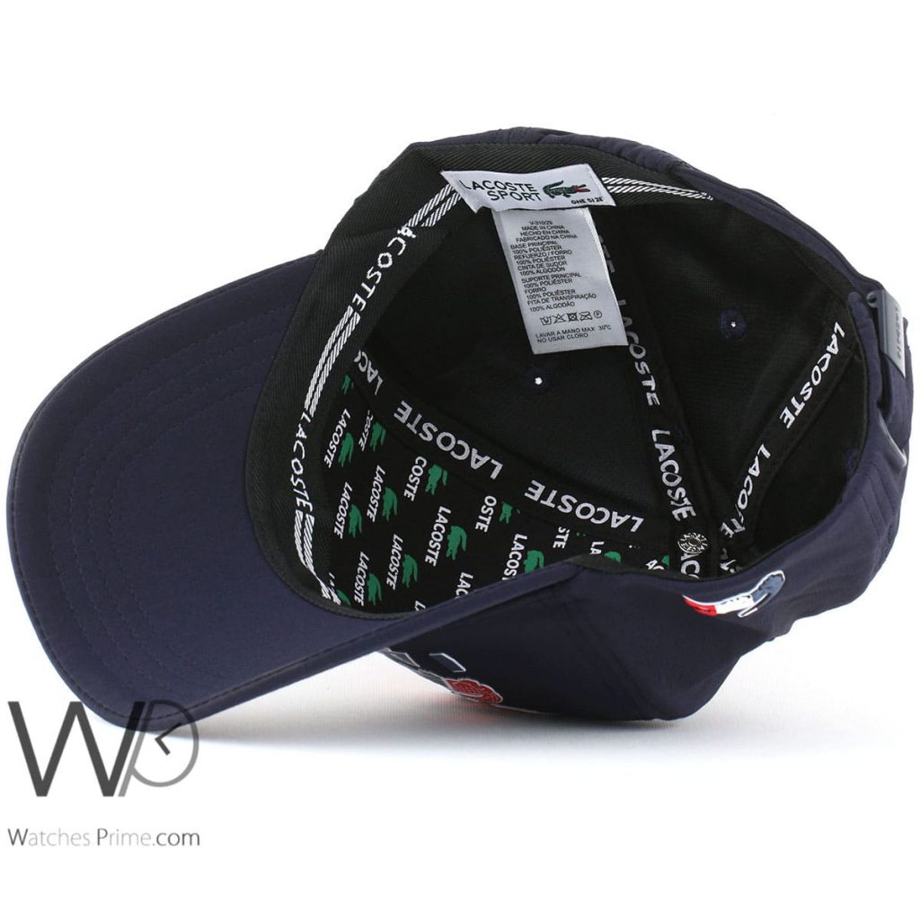 Lacoste blue baseball cap for men | Watches Prime