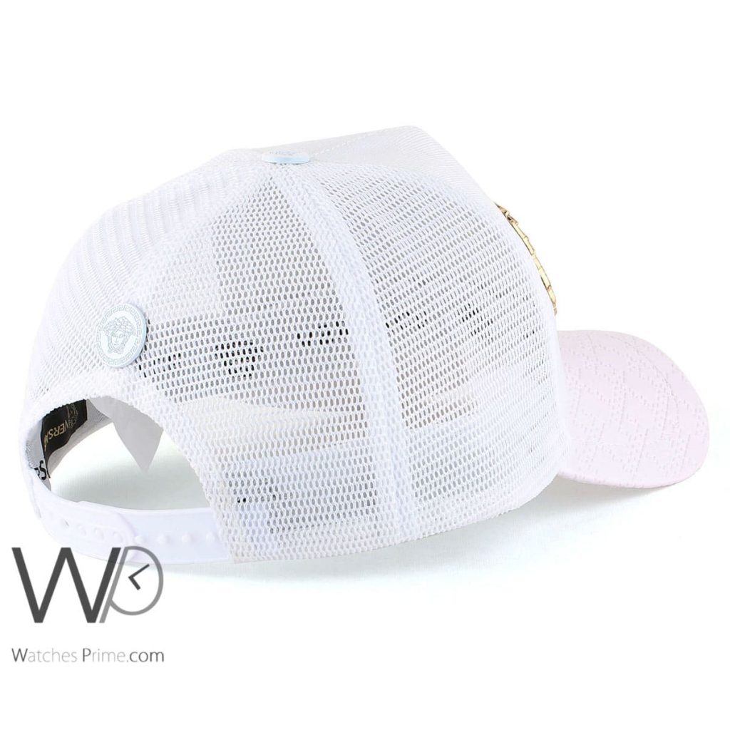 Vercase mesh cap white for men | Watches Prime