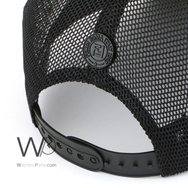 Fendi Roma italy 1925 Black Trucker cap | Watches Prime
