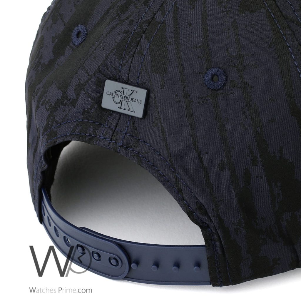 Calvin Klein CK navy blue baseball cap men | Watches Prime