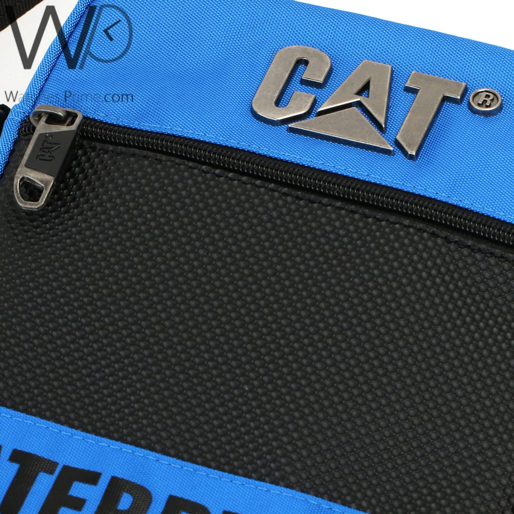 Caterpillar Blue Messenger Crossbody Bag | Watches Prime