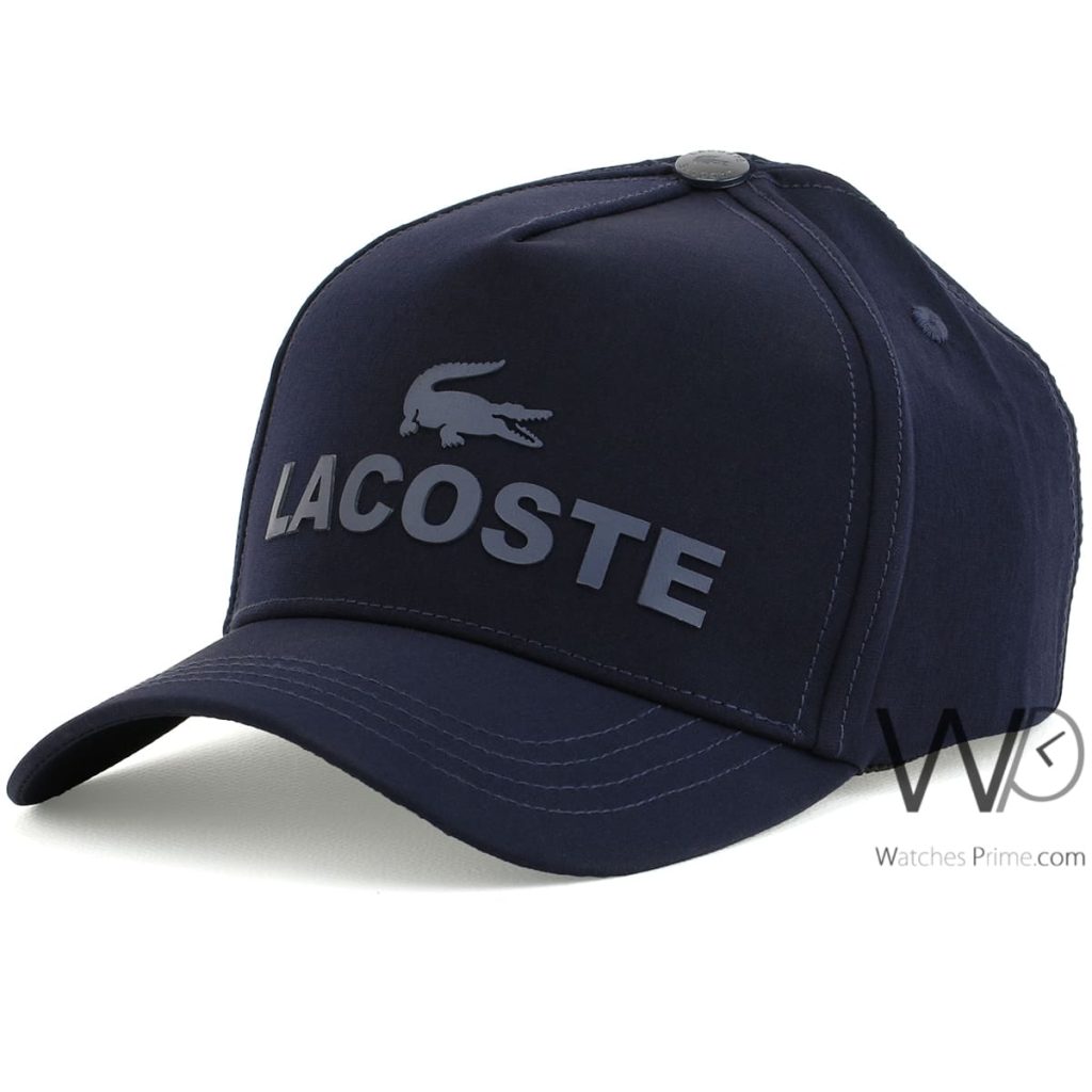 Blue Lacoste Cotton Men's Cap | Watches Prime