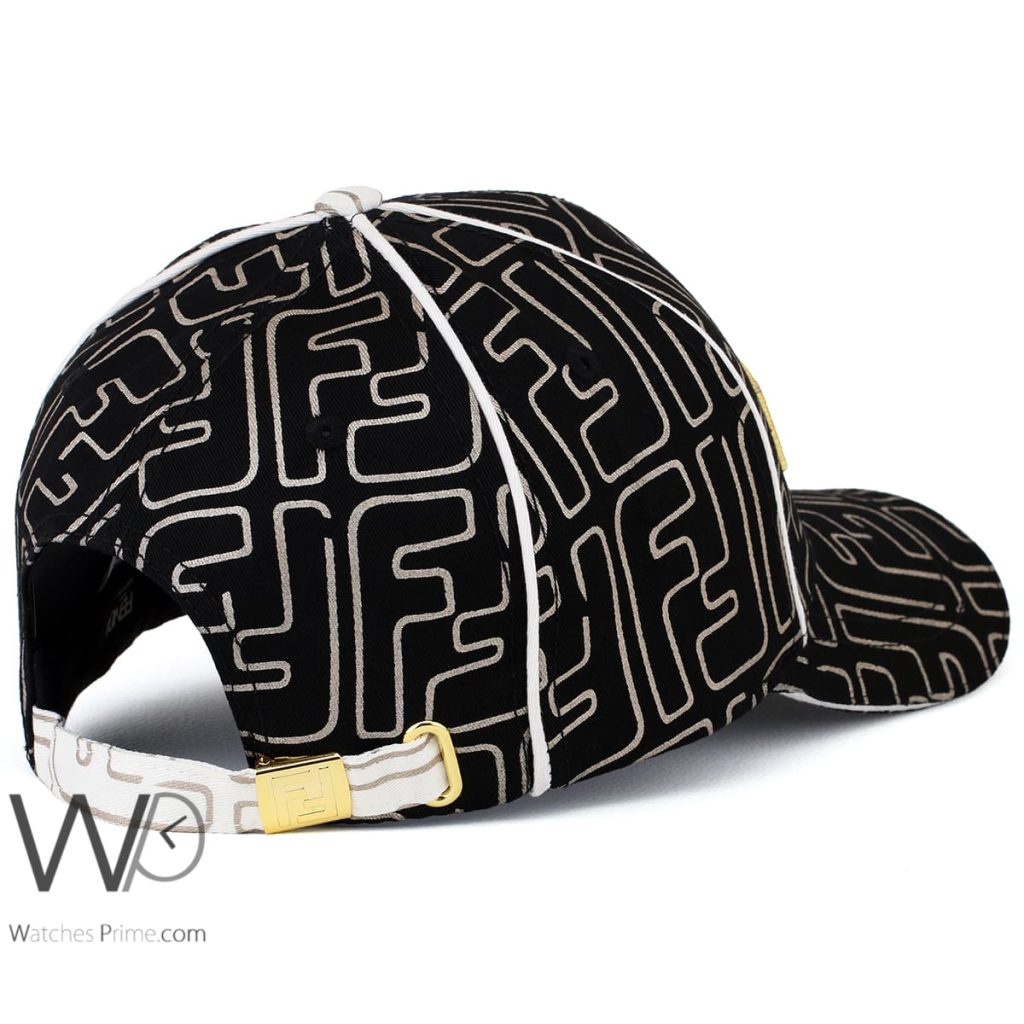 Fendi Roma Italy Black baseball Hat for men | Watches Prime