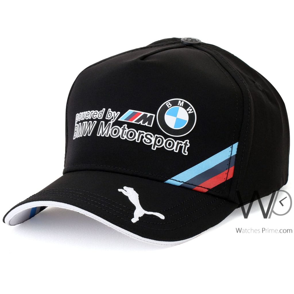 BMW Motor Sport Black Baseball Cap | Watches Prime
