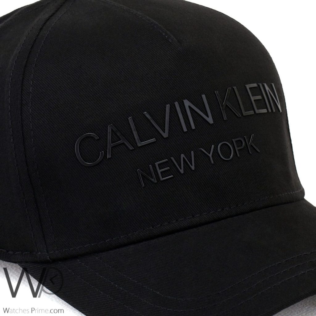 Calvin Klein New York CK Black Baseball Cap | Watches Prime