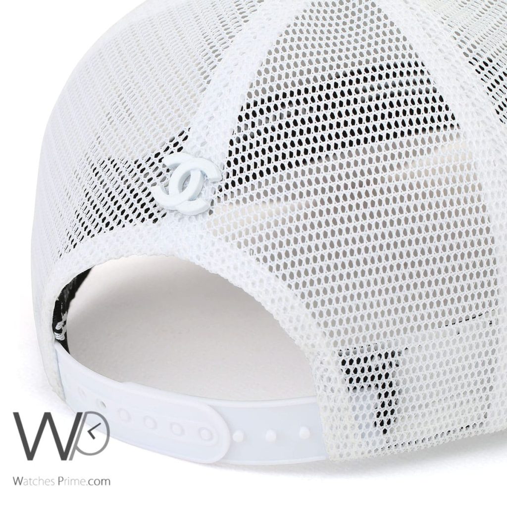 Chanel White Mesh Cap | Watches Prime