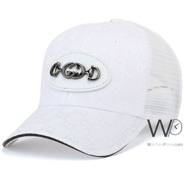 Gucci GG White Trucker Cap | Watches Prime