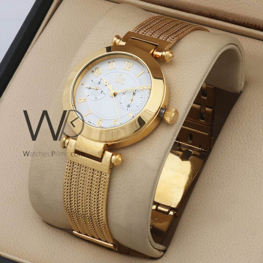 Guess Collection GC White Dial Women Watch | Watches Prime