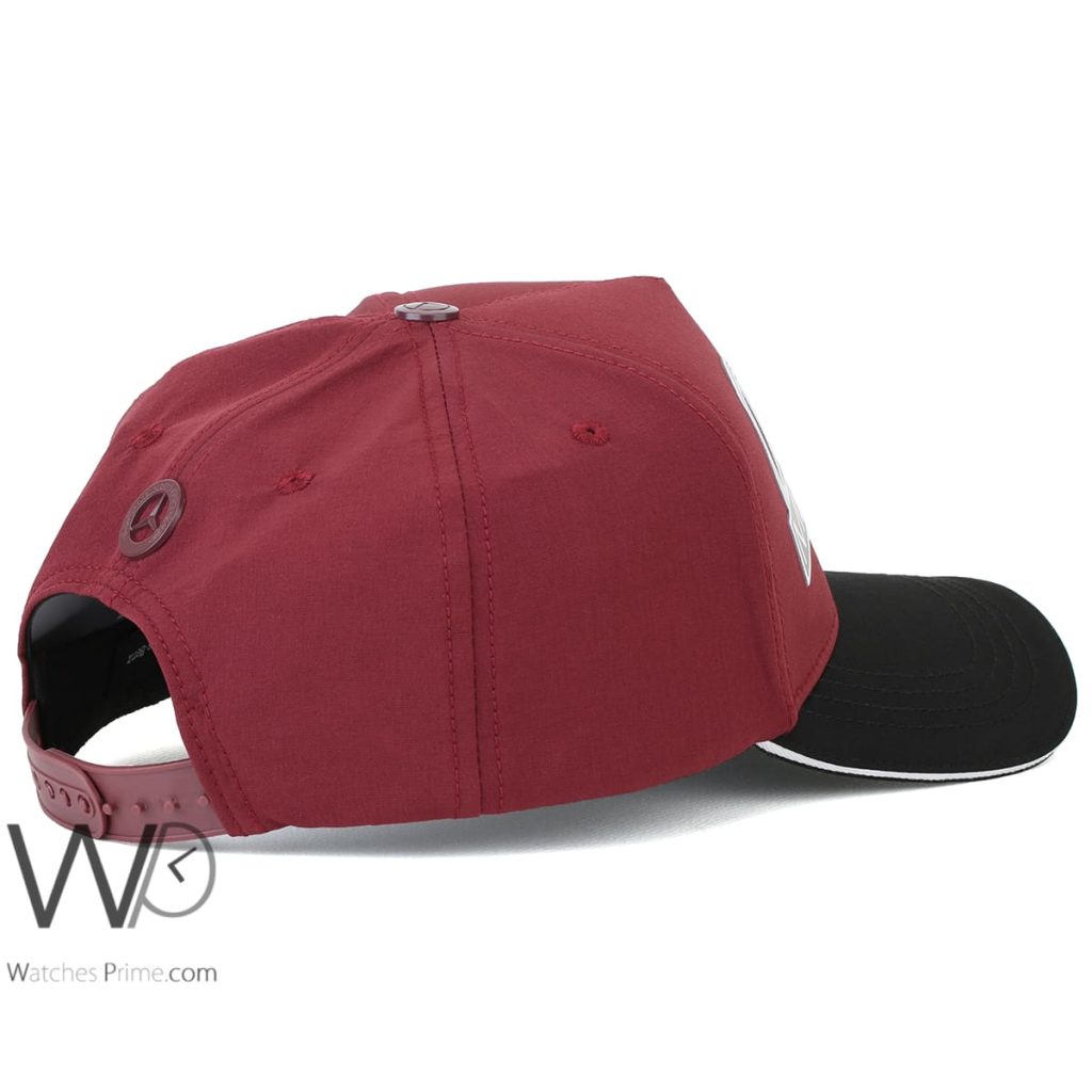 AMG Mercedes Petronas Baseball Dark Red Cap | Watches Prime