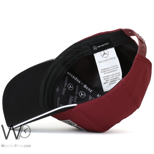 AMG Mercedes Petronas Baseball Dark Red Cap | Watches Prime