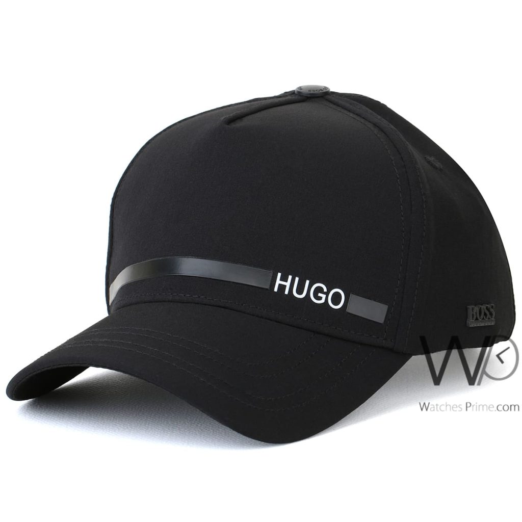 Hugo Boss Baseball Cap Black Cotton | Watches Prime