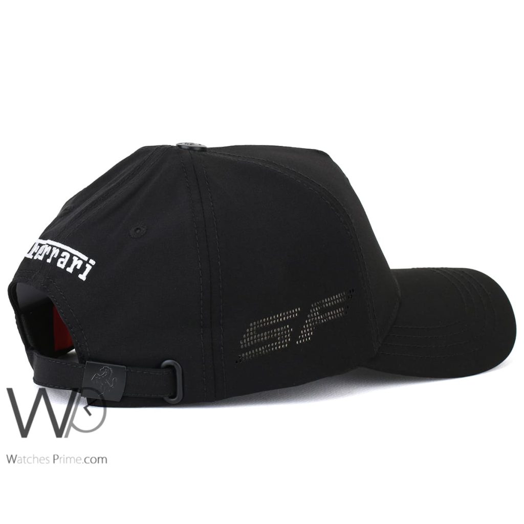 Ferrari SF Horse Black Baseball Cotton Cap | Watches Prime