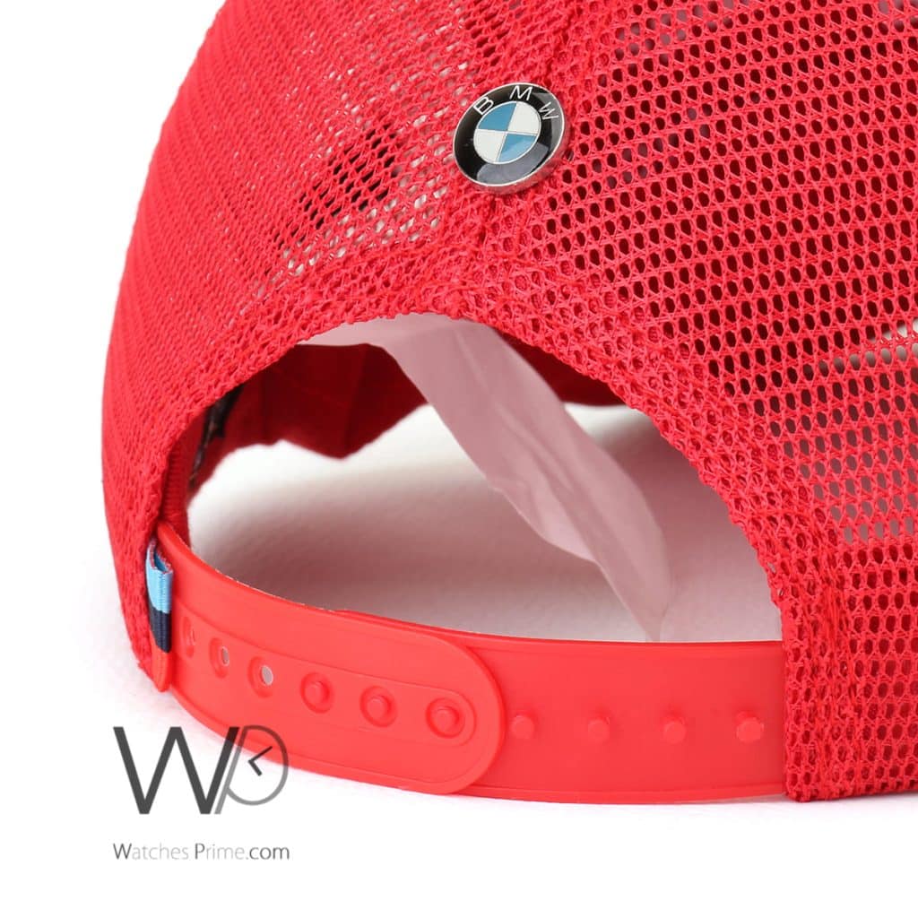 BMW Motorsport M3 Puma Trucker Red Cap | Watches Prime