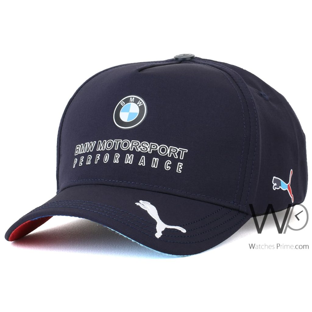 BMW Motorsport Performance Puma Baseball Navy Blue Cap | Watches Prime