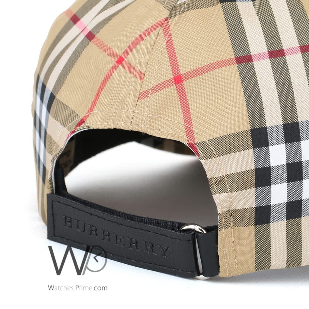 Burberry BT Black Beige Baseball Cap | Watches Prime