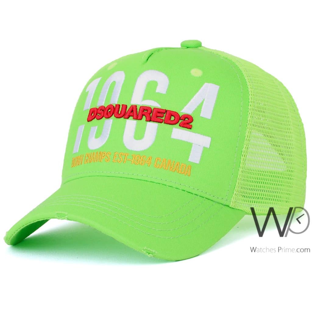 Dsquared2 1964 Green Trucker Cap | Watches Prime