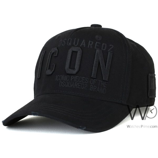 Dsquared2 Icon Baseball Cap Black | Watches Prime
