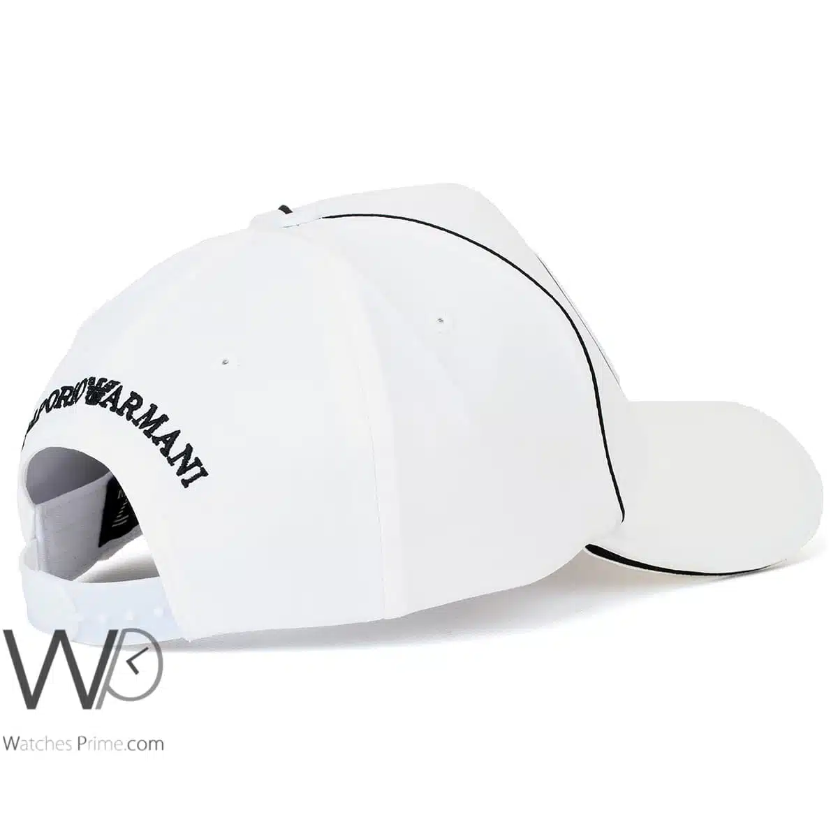 Emporio Armani EA7 White Baseball Cap | Watches Prime
