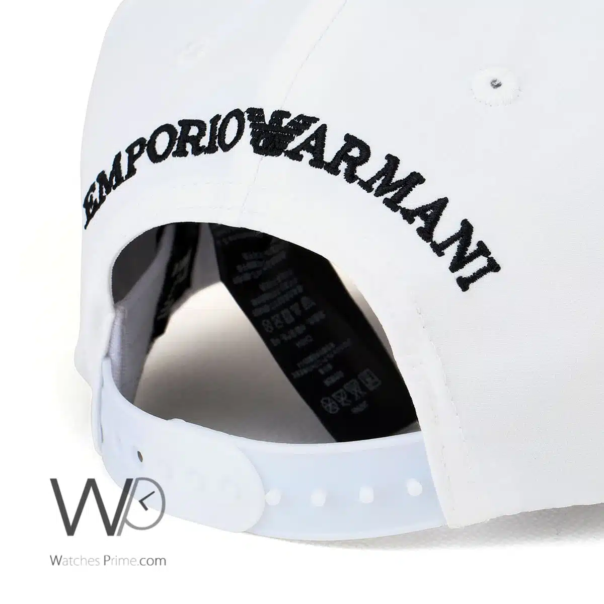 Emporio Armani EA7 White Baseball Cap | Watches Prime