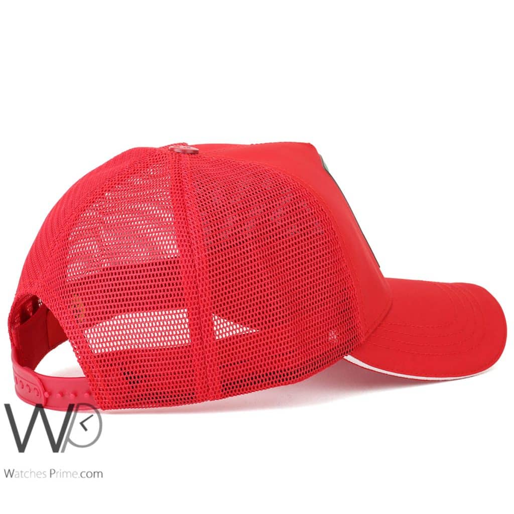 Ferrari Horse Red Trucker Cotton Cap | Watches Prime
