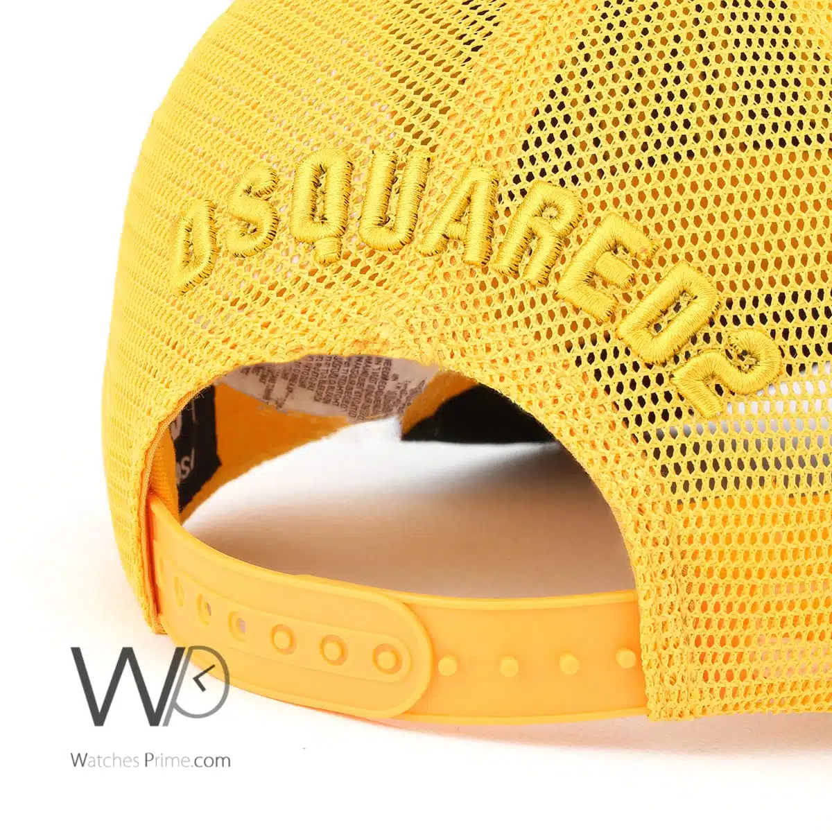 Dsquared2 Icon Yellow Black Trucker Cap | Watches Prime