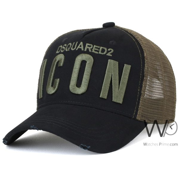 Dsquared2 Icon Brown Trucker Cap | Watches Prime