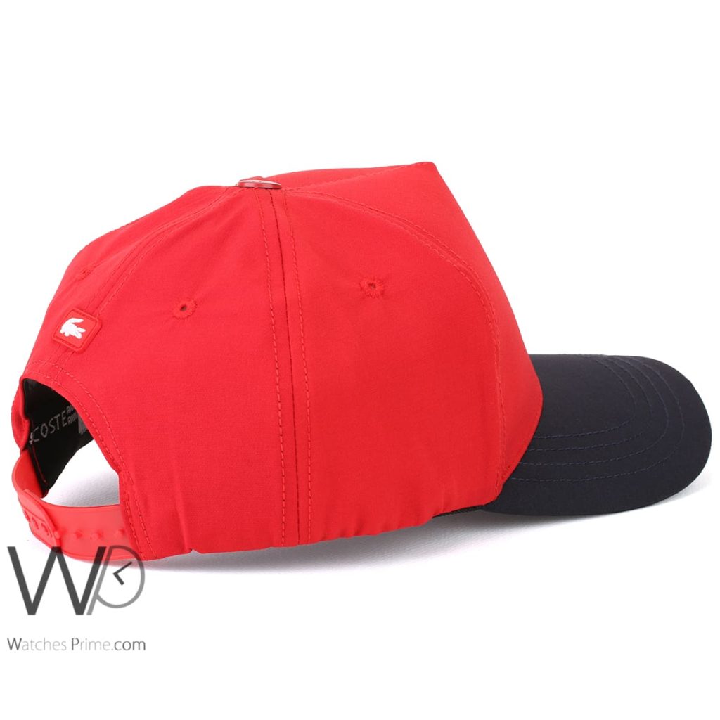 Lacoste Sport Cocodile Red Baseball Cap | Watches Prime