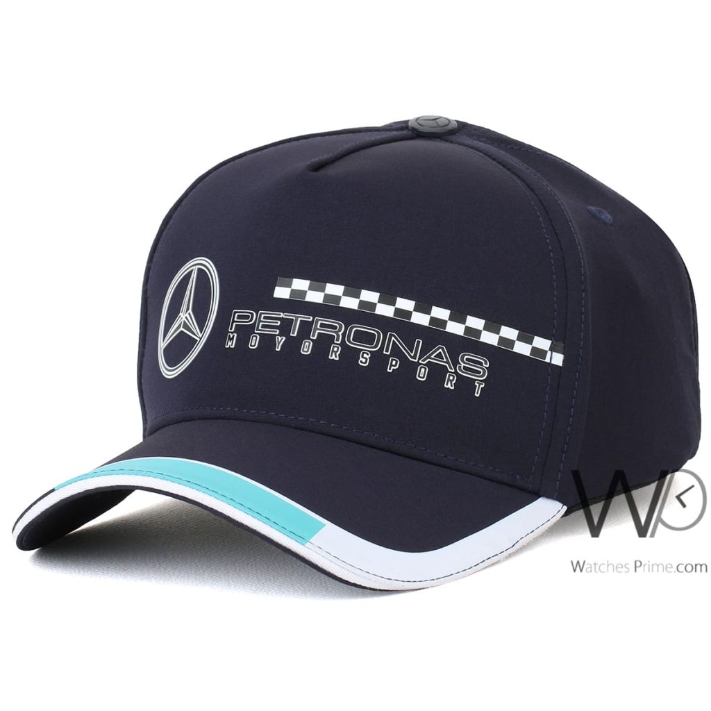 Mercedes Petronas Baseball Navy Blue Cap | Watches Prime