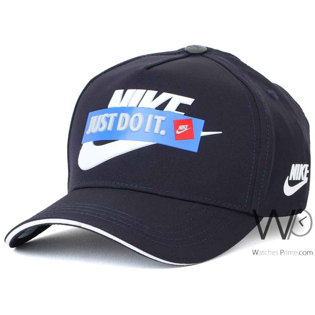 Nike Just Do It Navy Blue Baseball Hat | Watches Prime