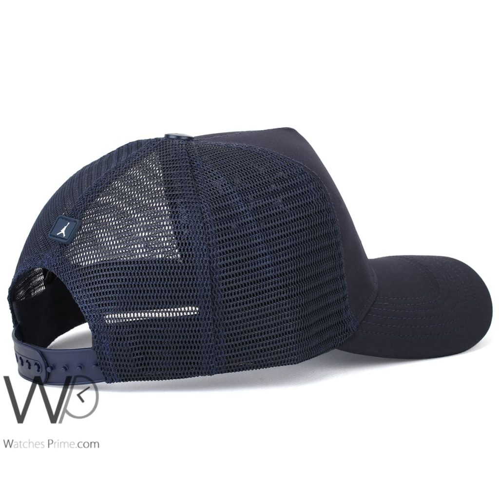 Nike Jordan Navy Blue trucker Net Cap | Watches Prime